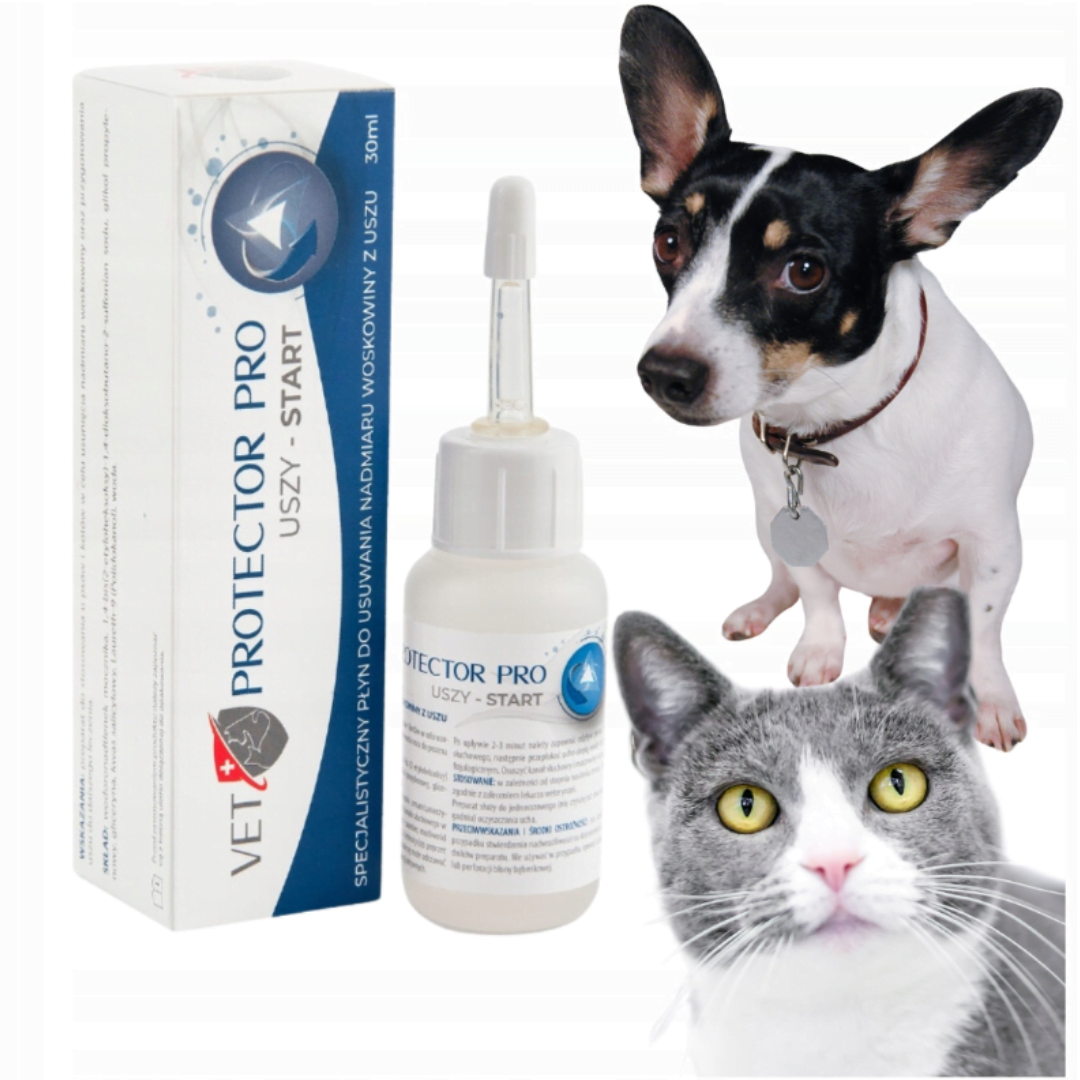 Vet Protector Pro Uszy Start do pielęgnacji uszu - Dogsy